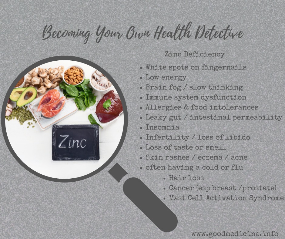 Zinc Deficiency - Good Medicine